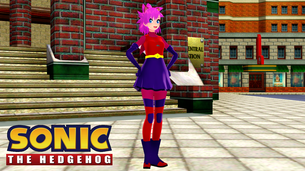 [MMD/Model] Sonia The Hedgehog (Human) by Nerey006 on DeviantArt