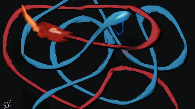 Fire and Ice by ThatGuitarrGuy on DeviantArt