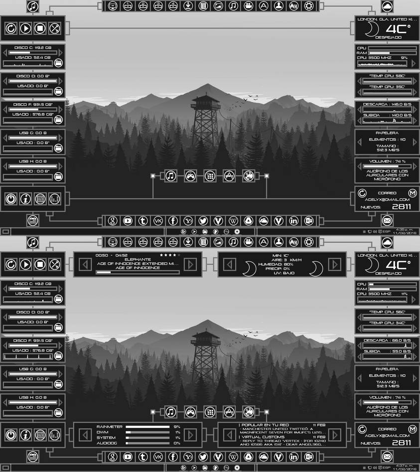 Linea Material (1st version) by Pixscells on DeviantArt