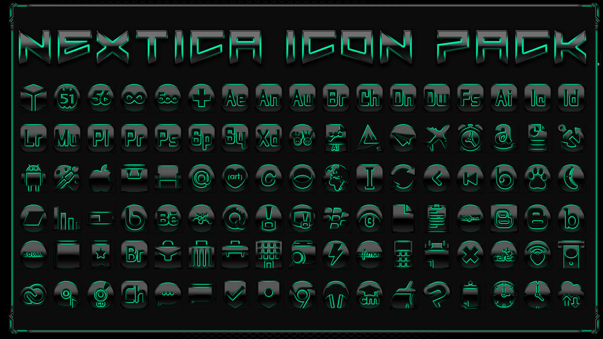 Icon Pack Nextica by Pixscells on DeviantArt