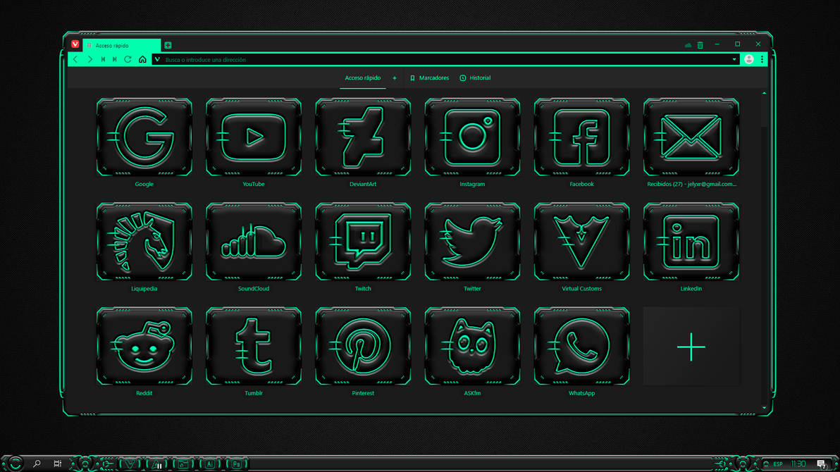 Kinetik for Vivaldi [Thumbnails] by Pixscells on DeviantArt