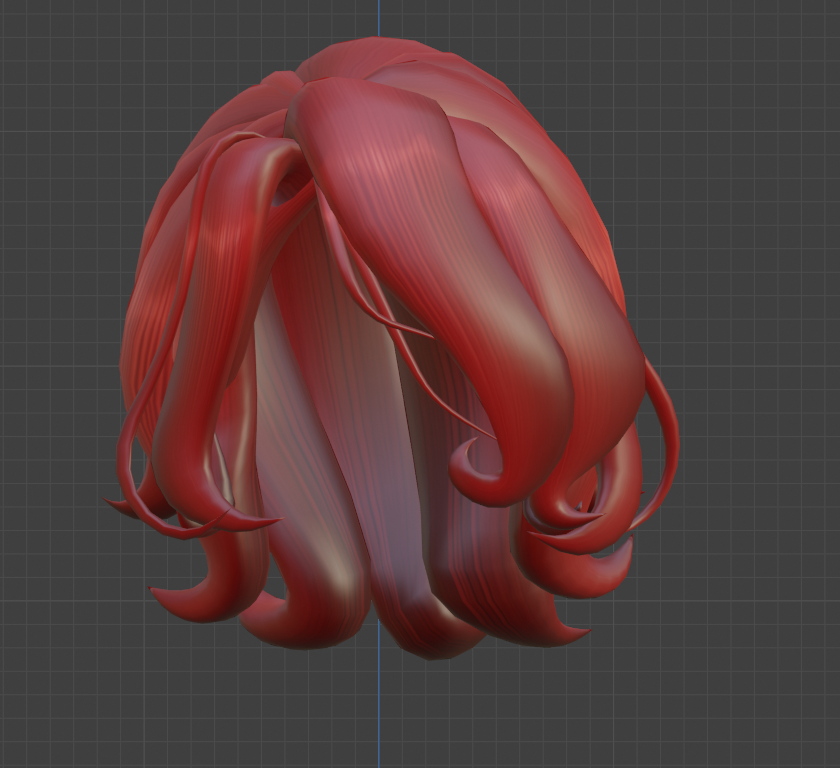 Vrchat Short Hair dl (.blend) by MakoRiuko on DeviantArt