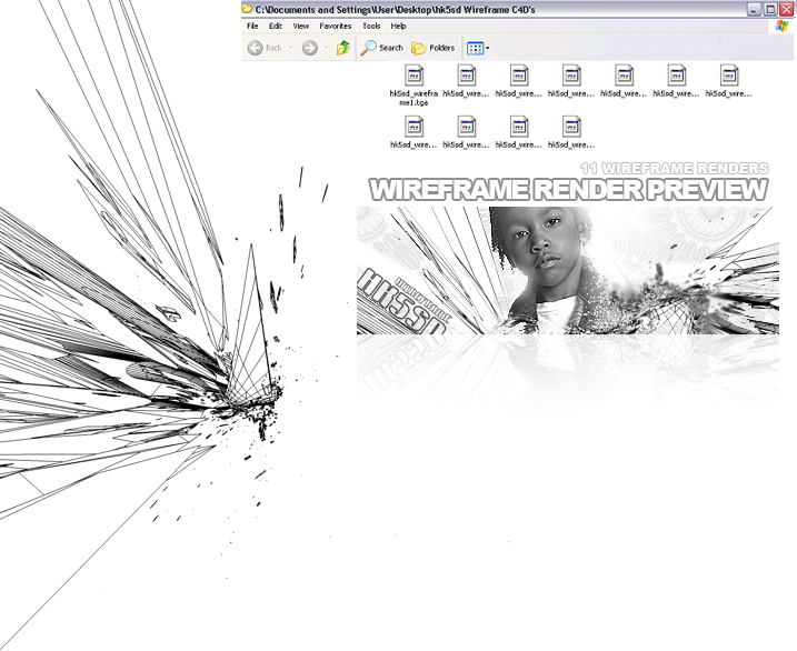 Wireframe Render Pack by emerio on DeviantArt