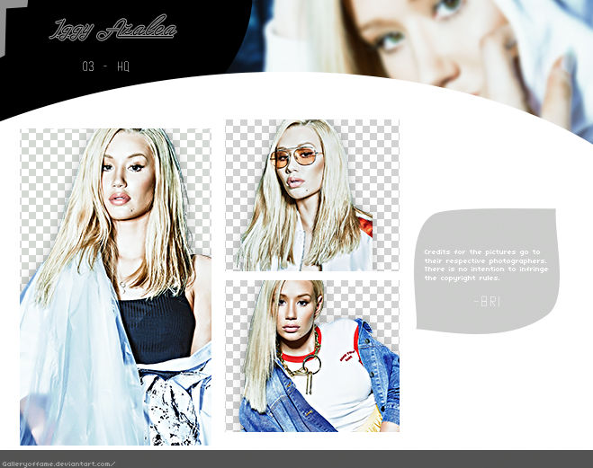 Iggy Azalea/Pack2 by Galleryoffame on DeviantArt