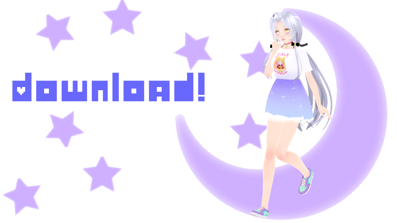 {MMD - TDA} Pastel Moon Stardust {Download} by SweetFallenHoney on ...