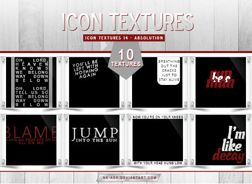 Icon Textures - Absolution by nk-ash on DeviantArt