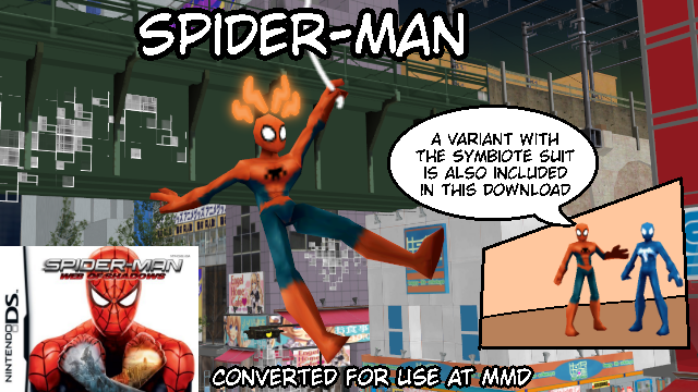 Web Of Shadows NDS Spider-Man MMD DL by Francopokes12 on DeviantArt