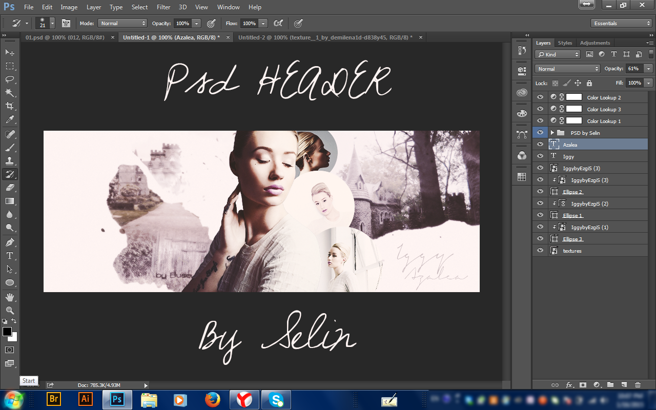 Psd Header by Mechistaselinada on DeviantArt