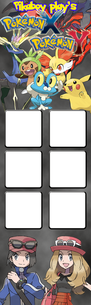 Let's Play Pokemon X/Y Sidebar by Pikaboy2000 on DeviantArt
