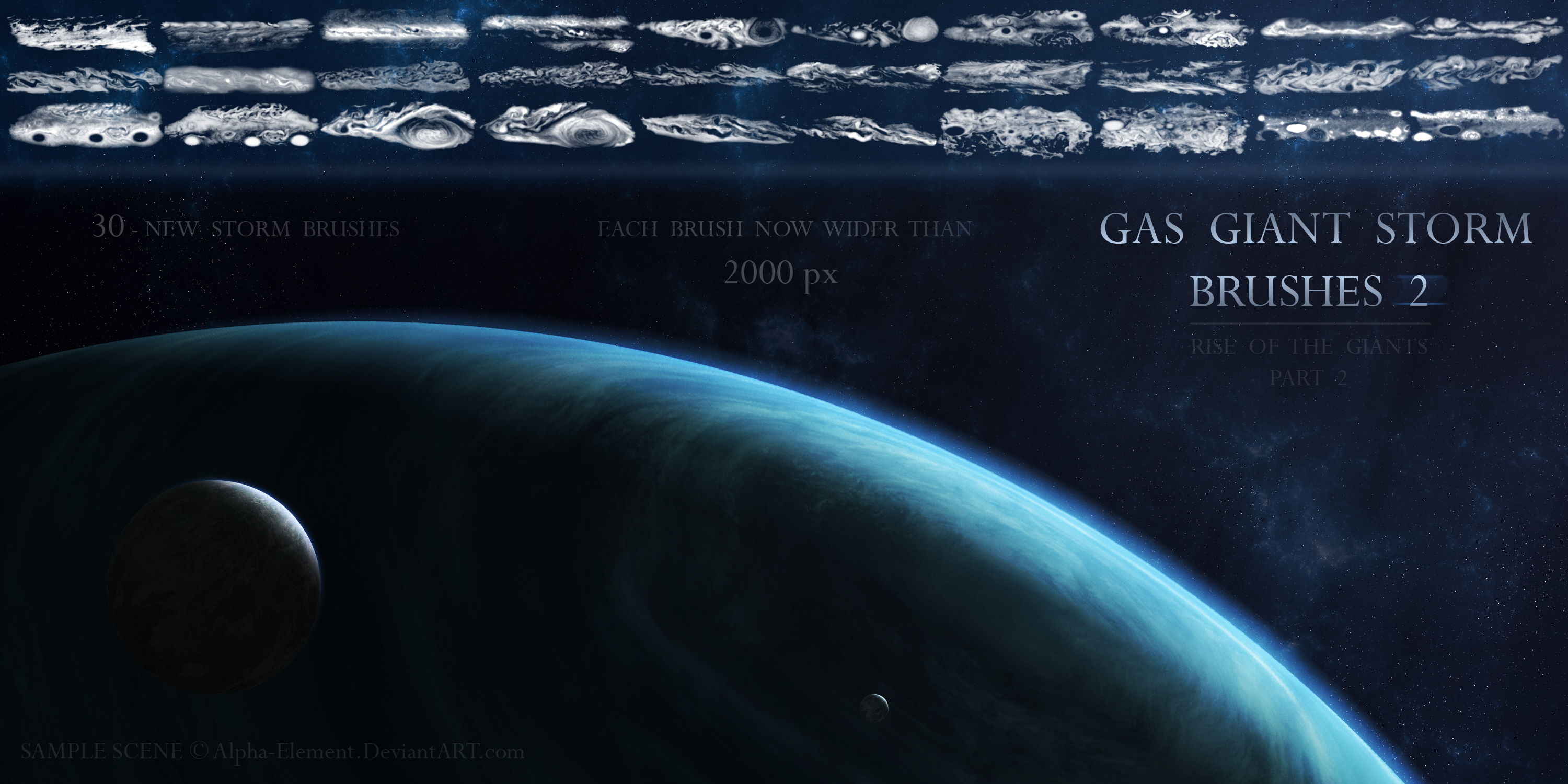 Gas Giant Storm Brushes 2 by Alpha-Element on DeviantArt