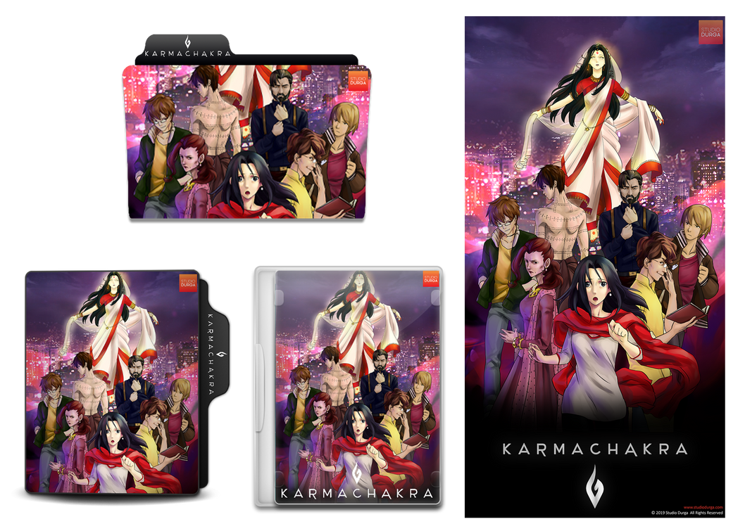 Karmachakra Folder Icon and Poster (Batch File) by DarkKostas on DeviantArt