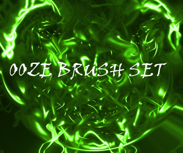 ooze brushes by fanzi on DeviantArt