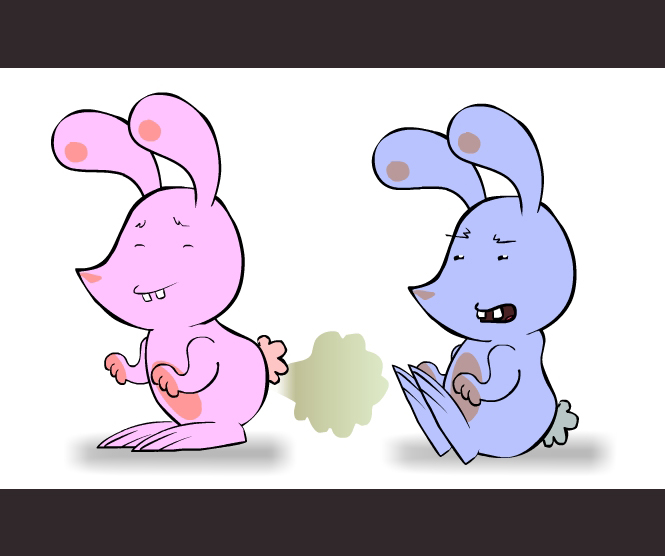 Farting Rabits Animated Loop by tarunbanned on DeviantArt