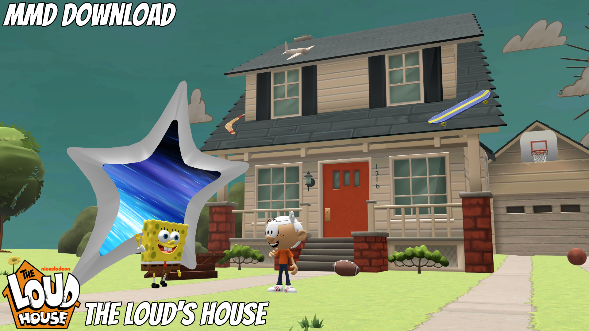 The Loud House (Super Brawl) - MMD Download by TheHomingBlueStar on ...