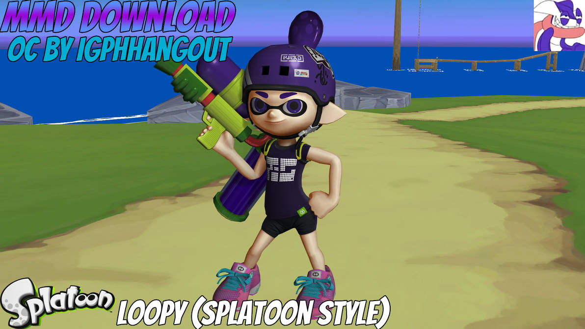 MMD Download - Loopy (Splatoon Style) by TheHomingBlueStar on DeviantArt