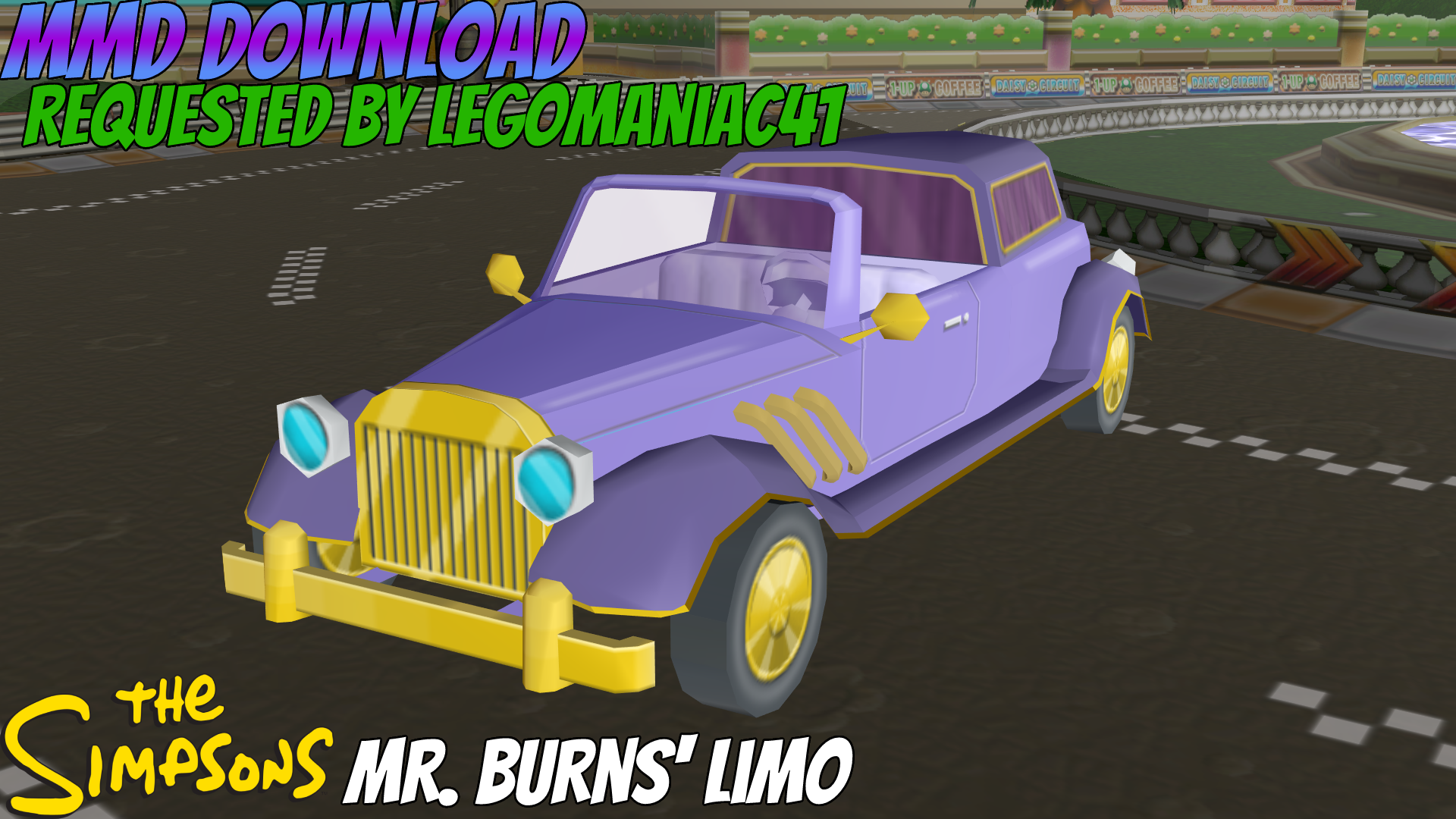 Mr. Burns' Limo - MMD Download by TheHomingBlueStar on DeviantArt