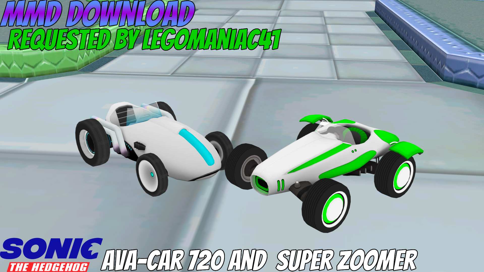 MMD Download - Ava-Car 720 and Super Zoomer by TheHomingBlueStar on ...