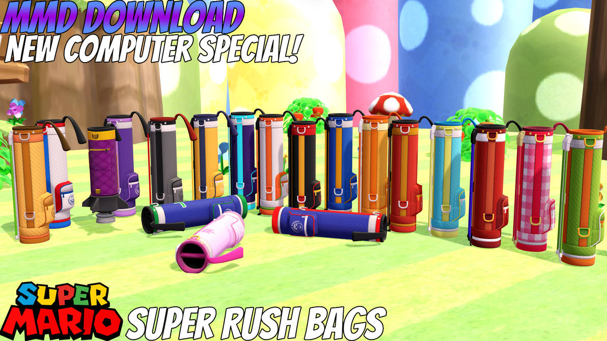 MMD Download - Golf Bags (Mario Golf Super Rush) by TheHomingBlueStar ...