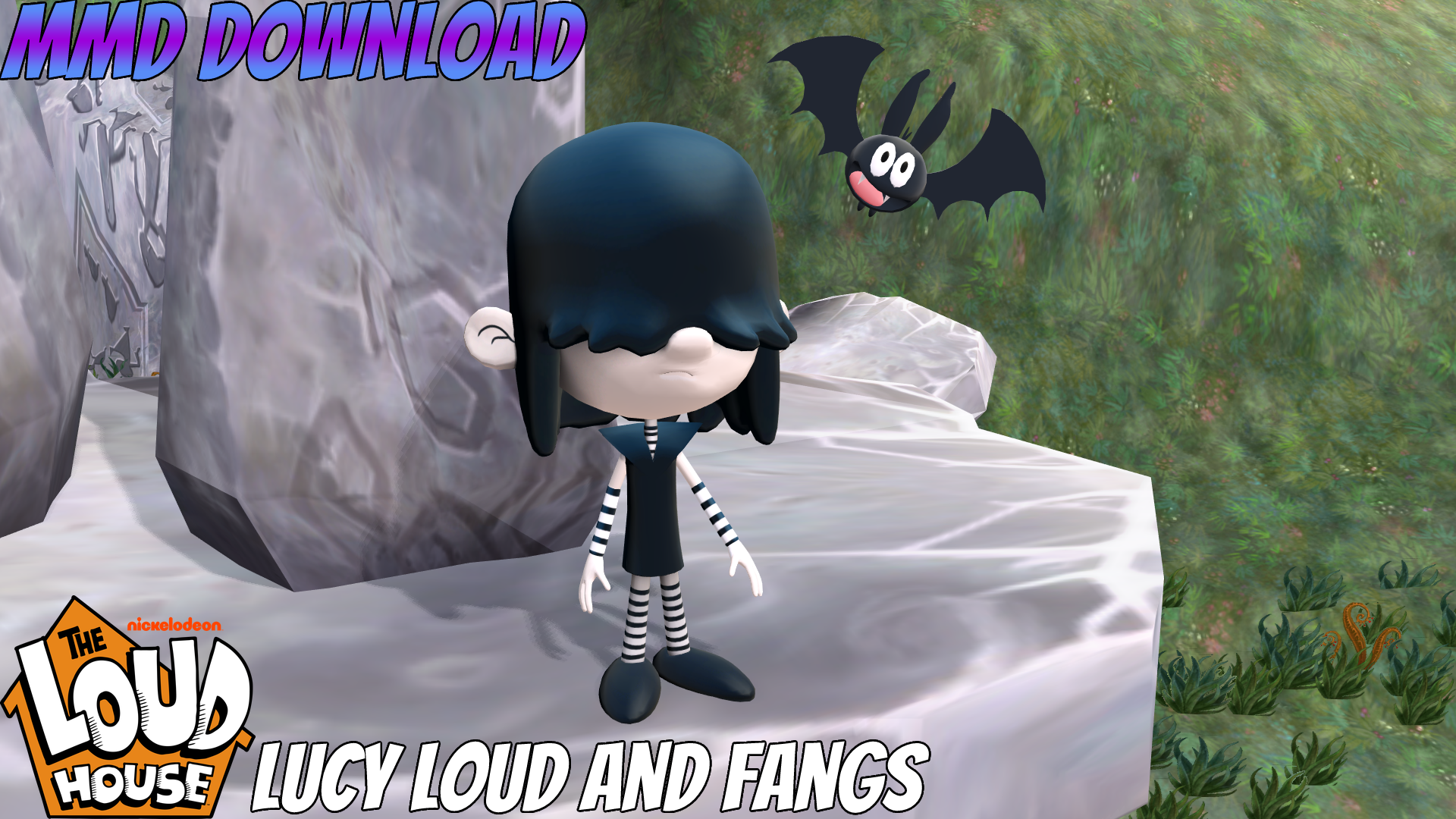 MMD Download - Lucy Loud and Fangs by TheHomingBlueStar on DeviantArt