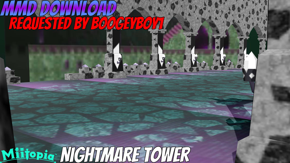 Nightmare Tower (Miitopia) by TheHomingBlueStar on DeviantArt