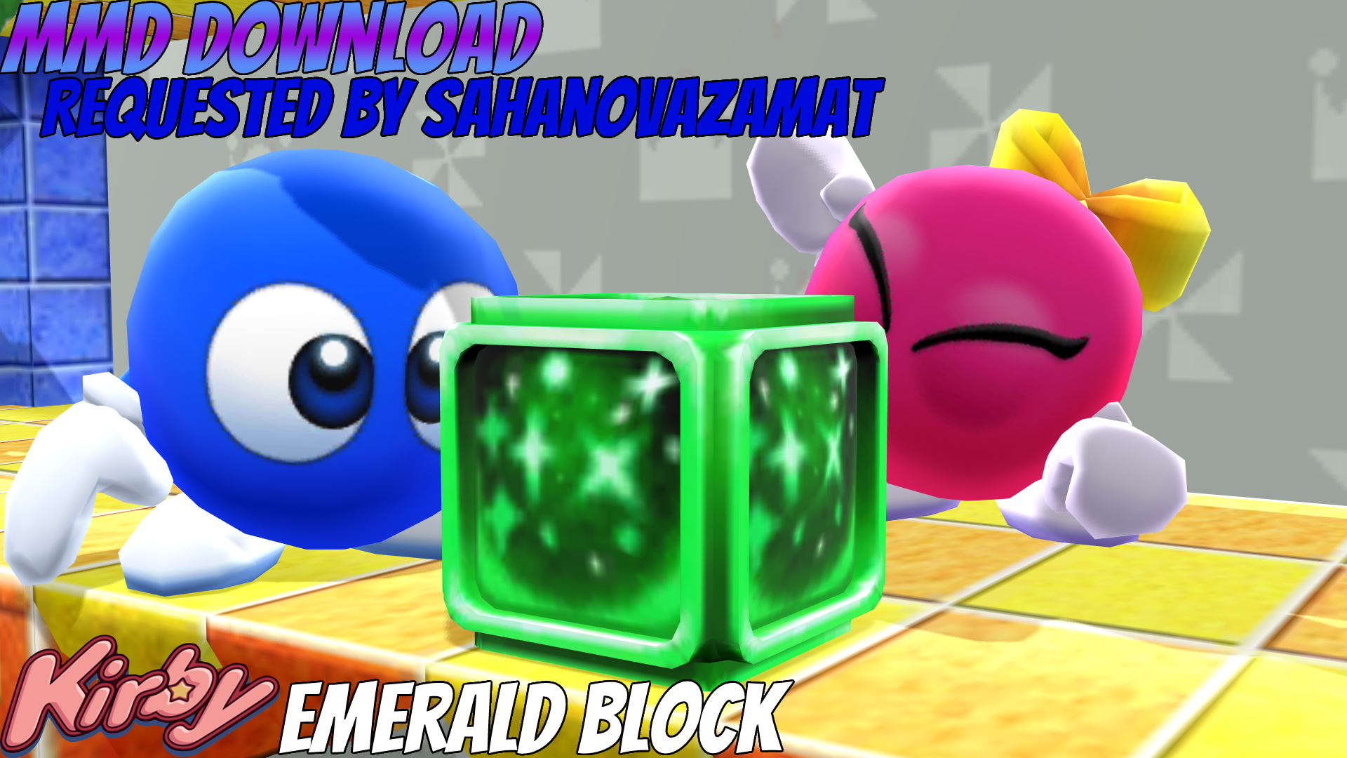 MMD Download - Emerald Block by TheHomingBlueStar on DeviantArt