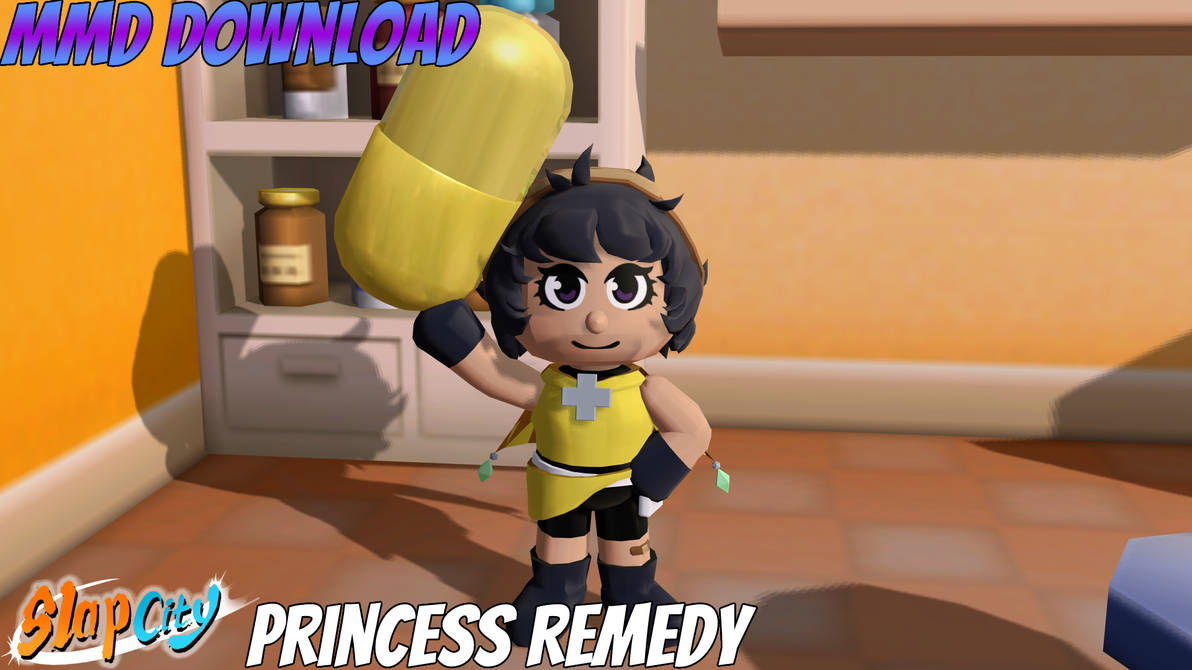Mmd Download Princess Remedy Slap City By Thehomingbluestar On