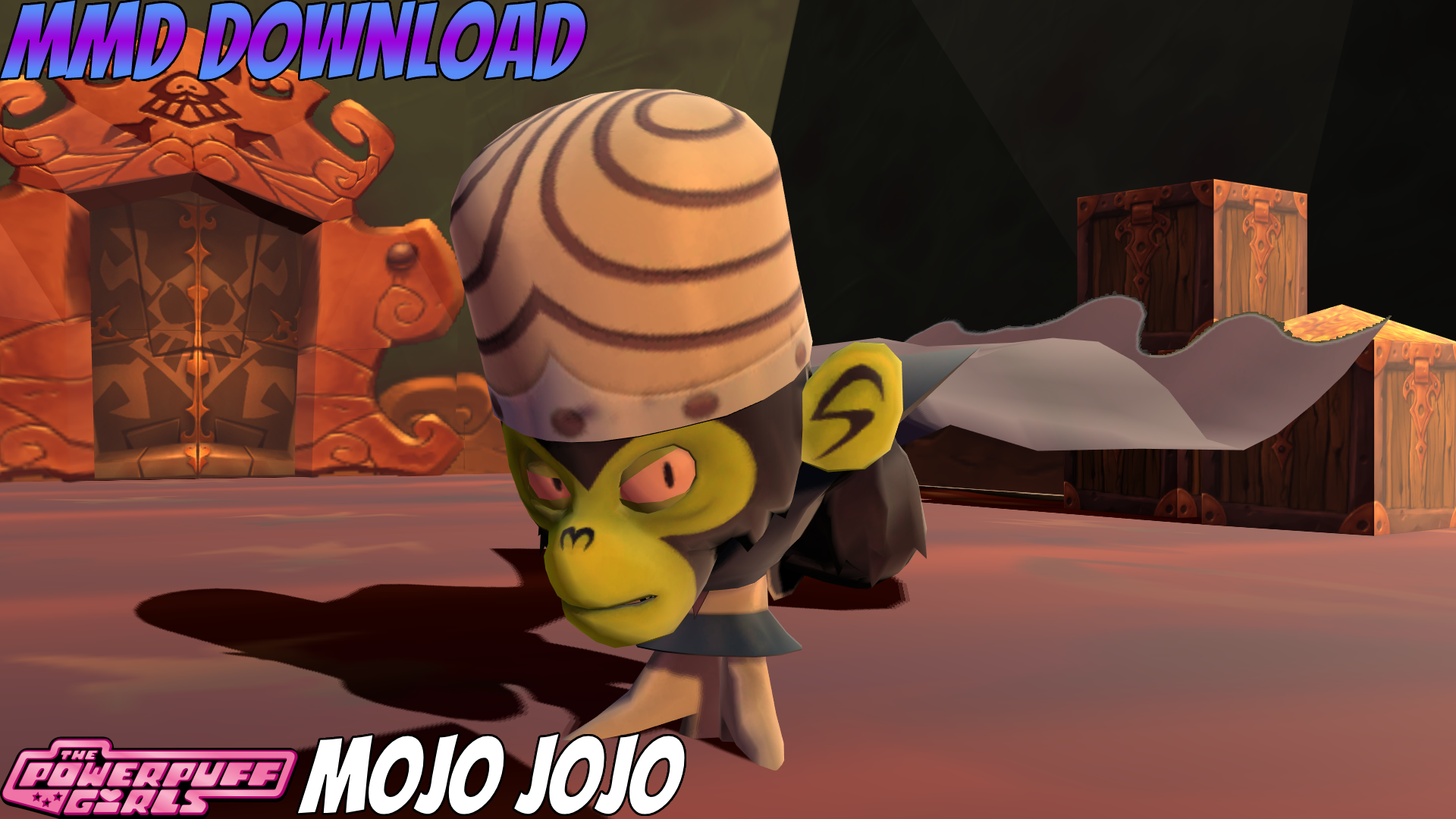 MMD Download - Mojo Jojo by TheHomingBlueStar on DeviantArt