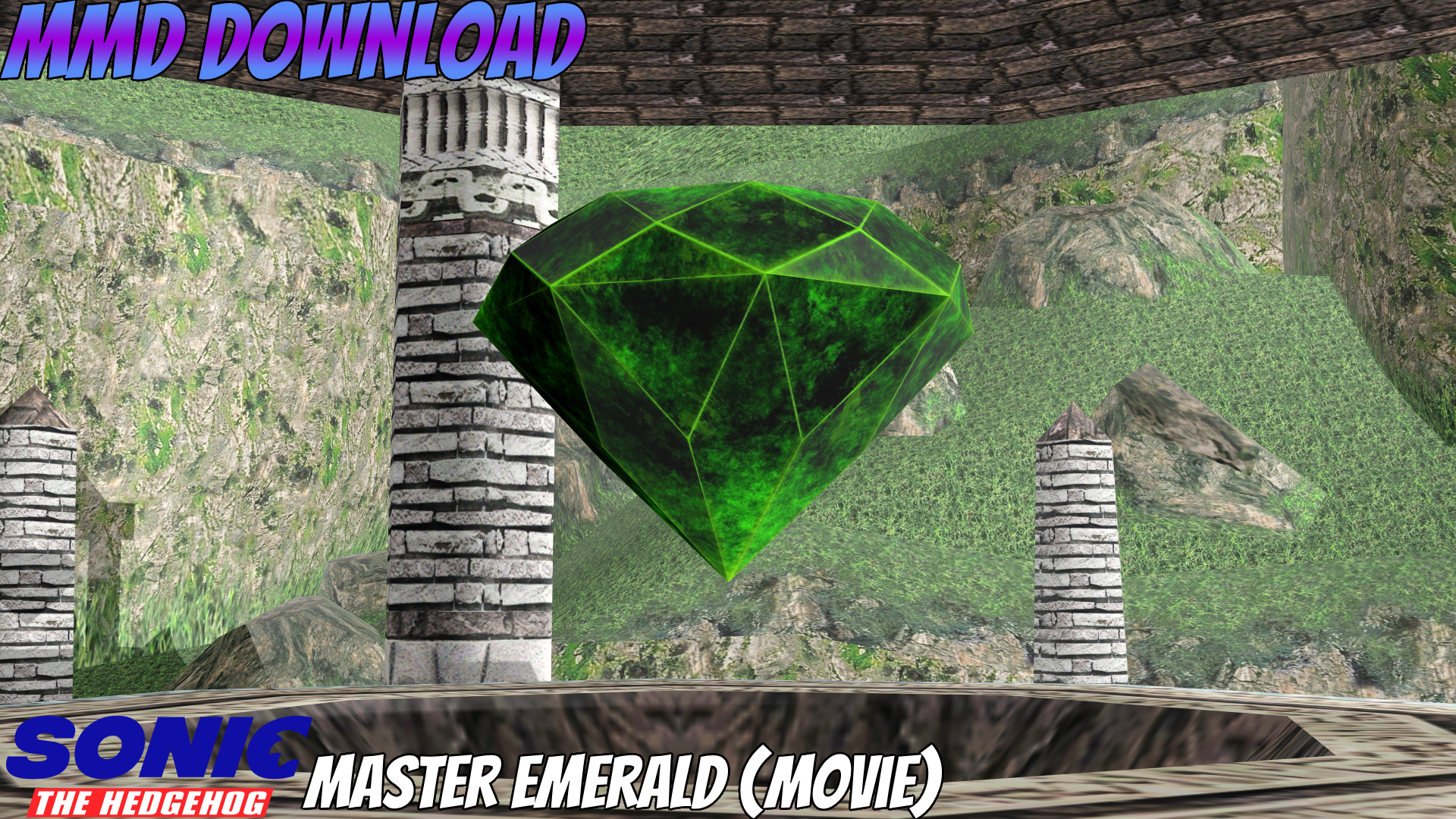 MMD Download - Master Emerald (Sonic Movie 2) by TheHomingBlueStar on ...