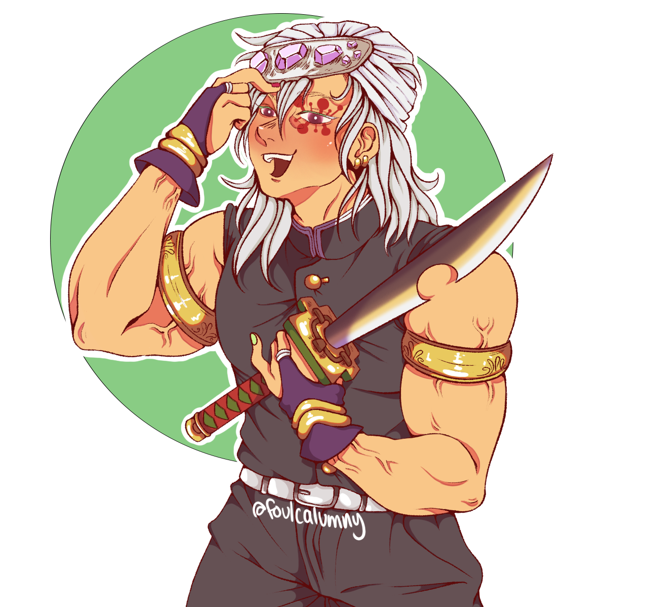 Tengen Uzui by foulcalumny on DeviantArt