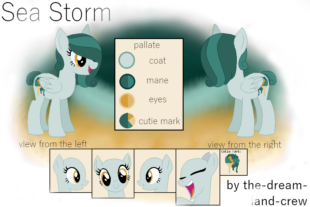 Sea Storm Mlp oc! by The-Dream-Land-Crew on DeviantArt