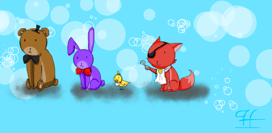 FNAF cute by hikarikono on DeviantArt