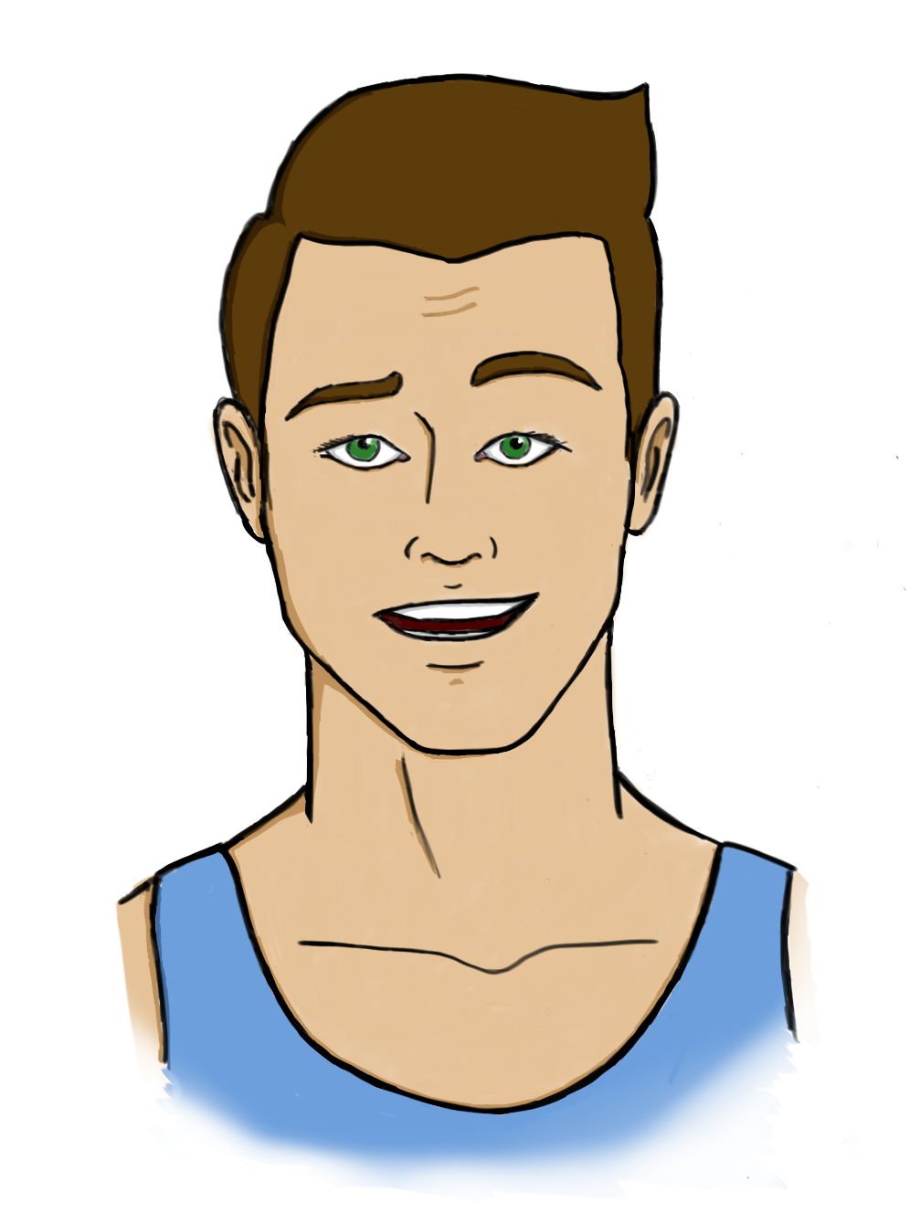 Smirk by jimbeaming on DeviantArt