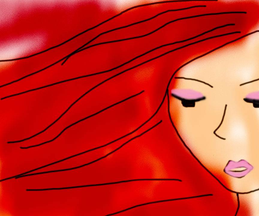 Ginny Weasley with pink makeup! by Destiny112 on DeviantArt