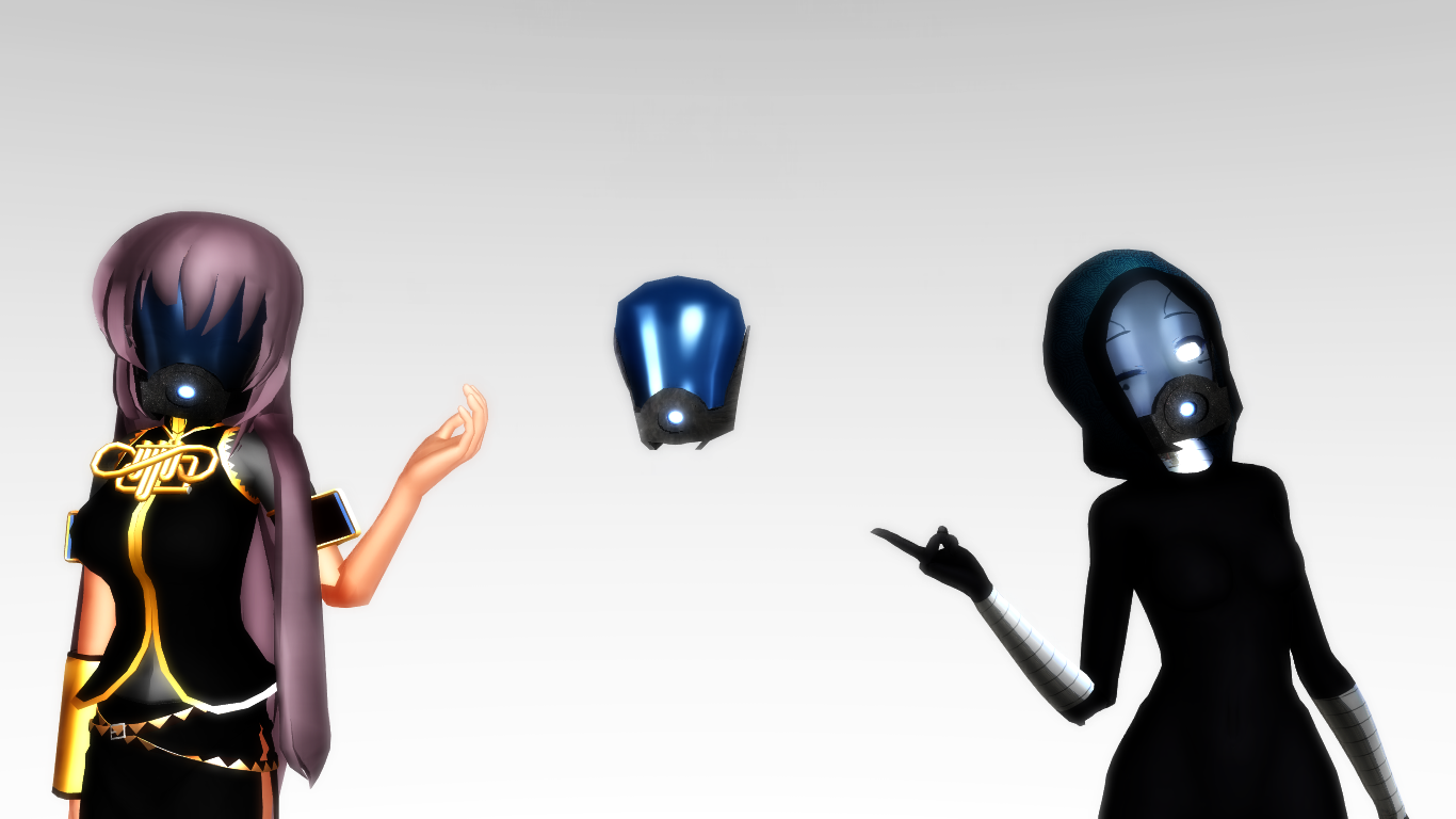 MMD - Quarian Mask + Download by Nanana-P on DeviantArt