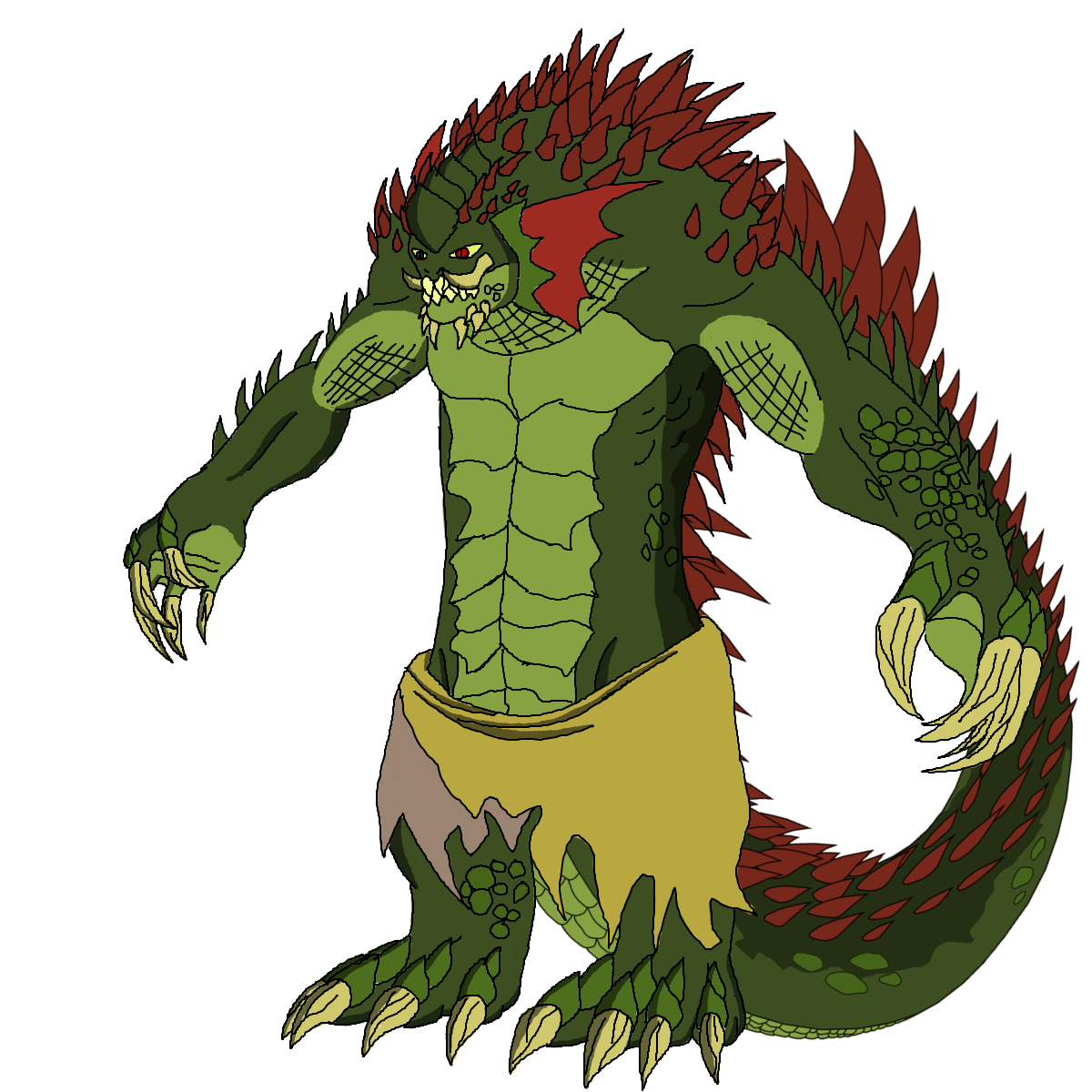 Arkham Realm: Killer Croc by Grox9909 on DeviantArt