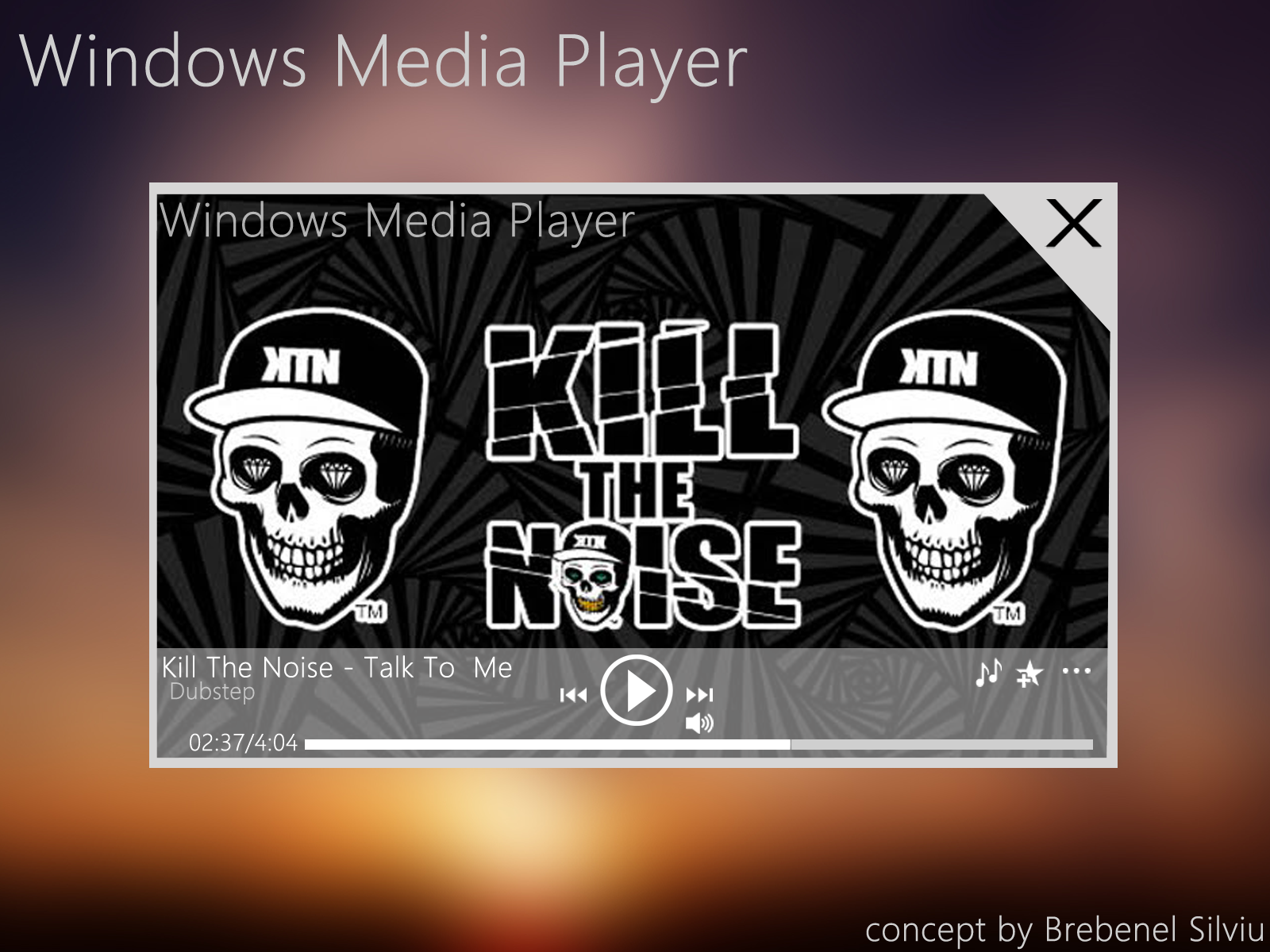 Metro UI Player PSD File by Brebenel-Silviu on DeviantArt