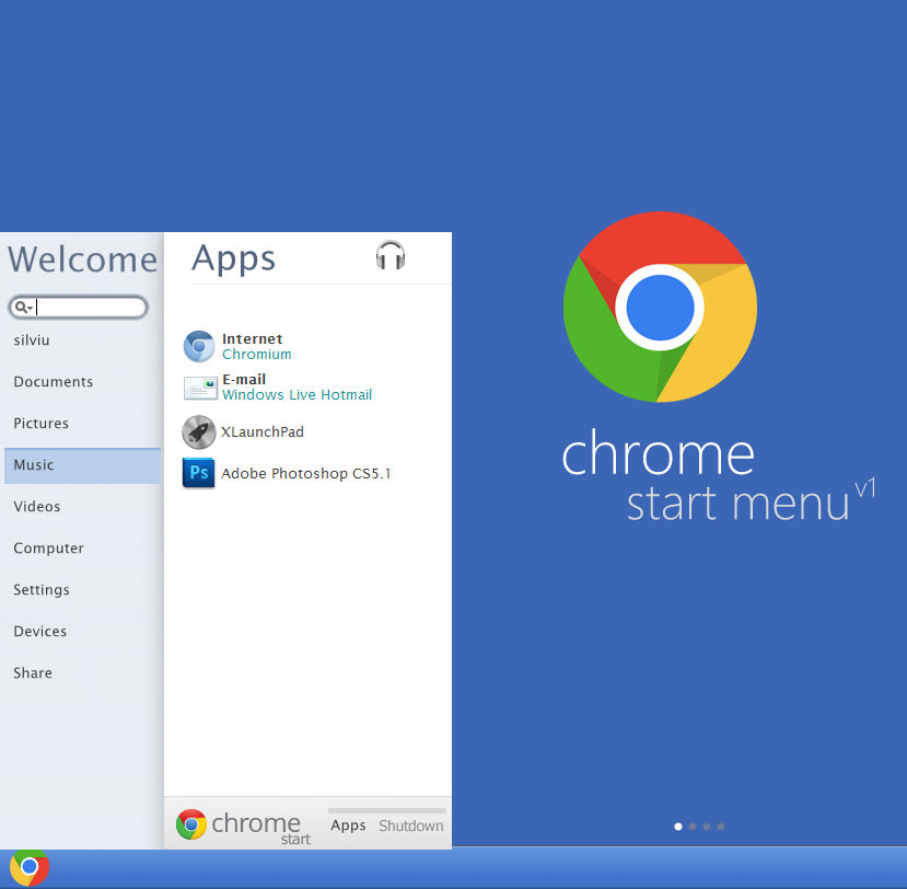 ChromeStart v1 by Brebenel-Silviu on DeviantArt