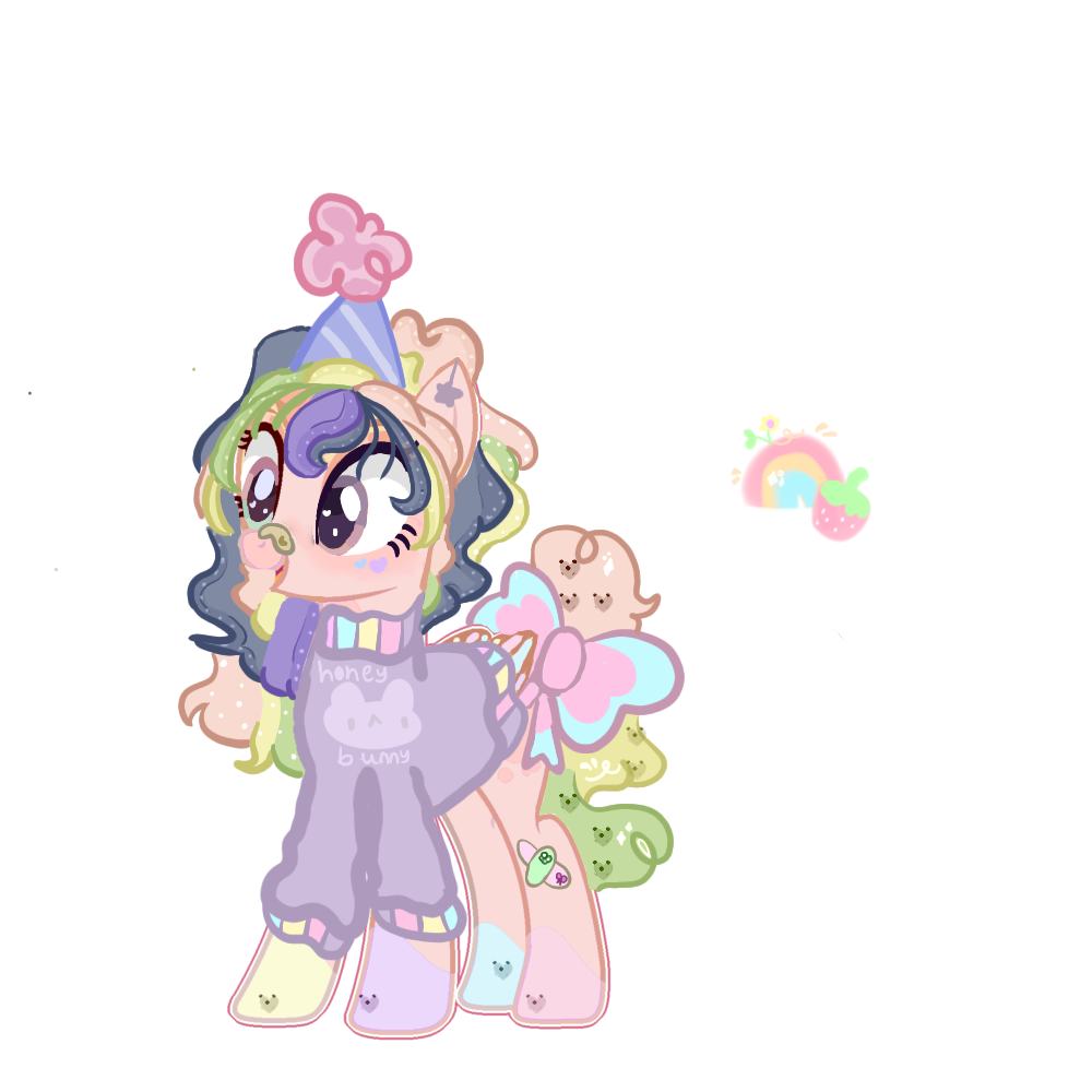 Rainbow Dash x Pinkie Pie [Adopt - Open] OTA by strawbunnicake on DeviantArt