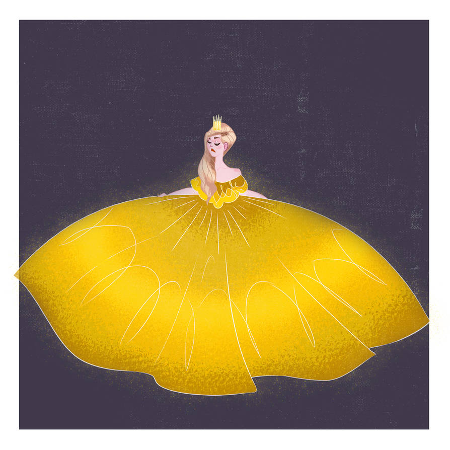 Robe couleur de soleil by Rainbowleo on DeviantArt