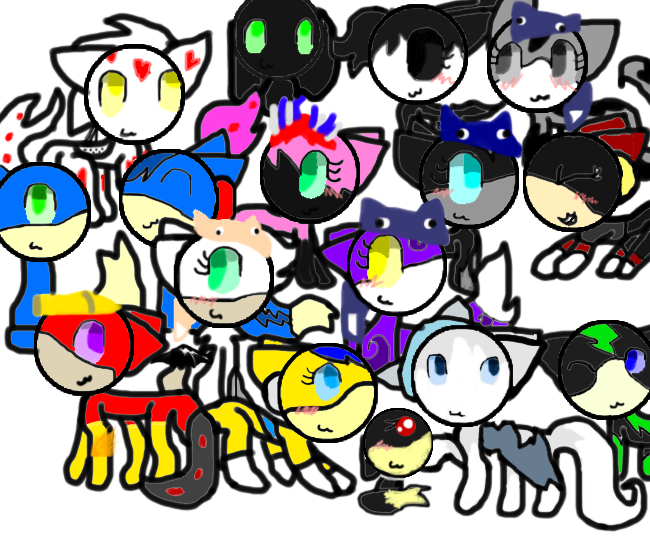 Epic Sonic Group Get-together by fluttershypounce on DeviantArt