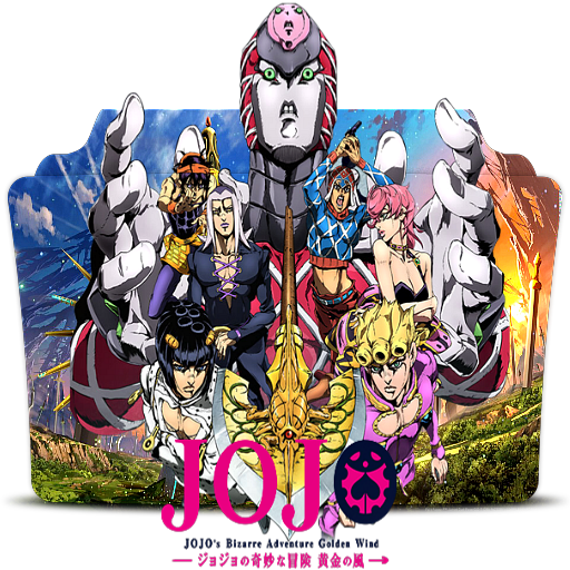 Jojo's Bizarre Adventure Golden Wind Folder Icon by bodskih on DeviantArt