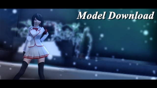 [MMD] Ayano Aishi Student Council Member [DL] by Yukinarinn on DeviantArt
