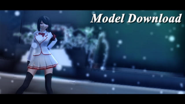 [MMD] Ayano Aishi Student Council Member [DL] by Yukinarinn on DeviantArt