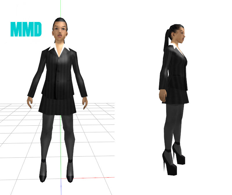Office Woman - SOFYBU MMD Download DL NO IK by ModelRipper on DeviantArt