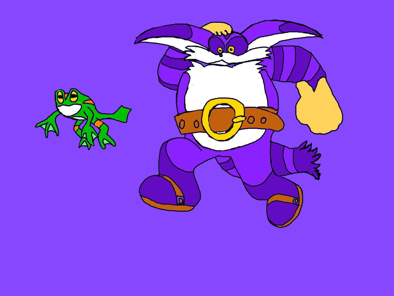 Big and Froggy by DangerPsyco on DeviantArt