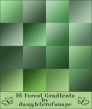 Forest Gradients by daughterofsnape on DeviantArt