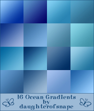 Ocean Gradients by daughterofsnape on DeviantArt