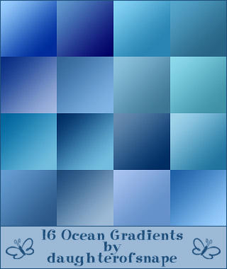 Ocean Gradients by daughterofsnape on DeviantArt
