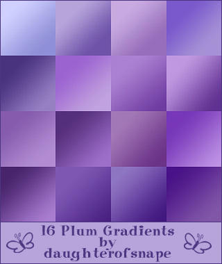 Plum Gradients by daughterofsnape on DeviantArt