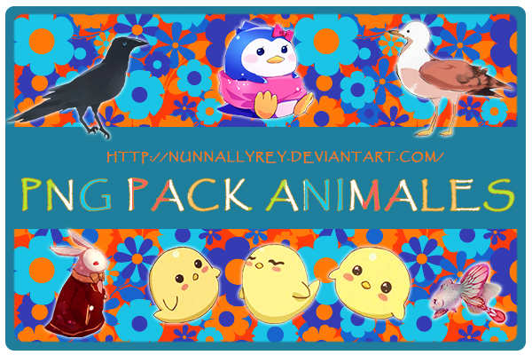Pack Animales by Nunnallyrey on DeviantArt